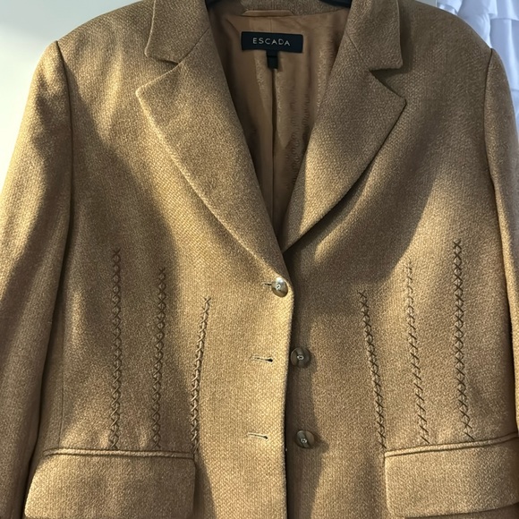 Escada | Jackets & Coats | Escada Wool Jacket Blazer Worth 90 | Poshmark